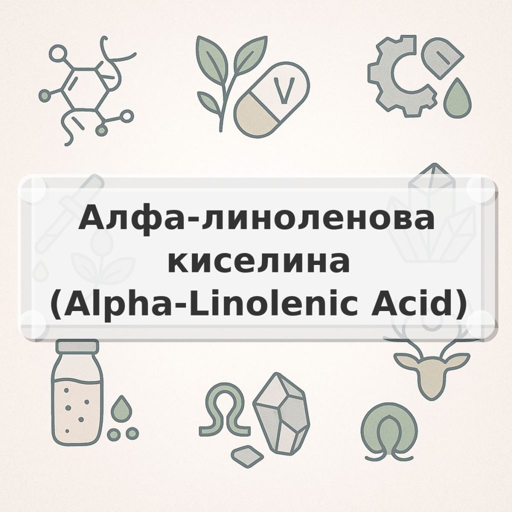 Алфа-линоленова киселина (Alpha-Linolenic Acid) – Zdravital.bg