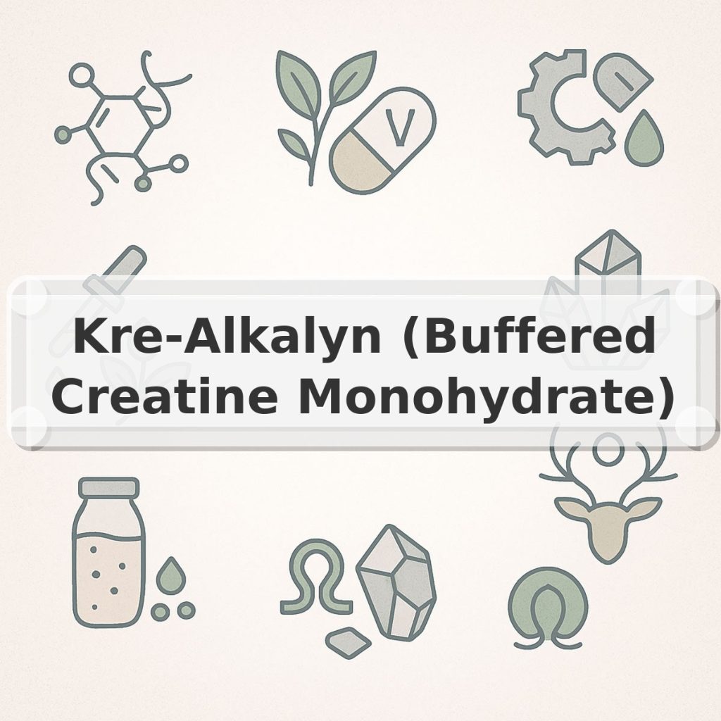 Kre-Alkalyn (Buffered Creatine Monohydrate) – Zdravital.bg