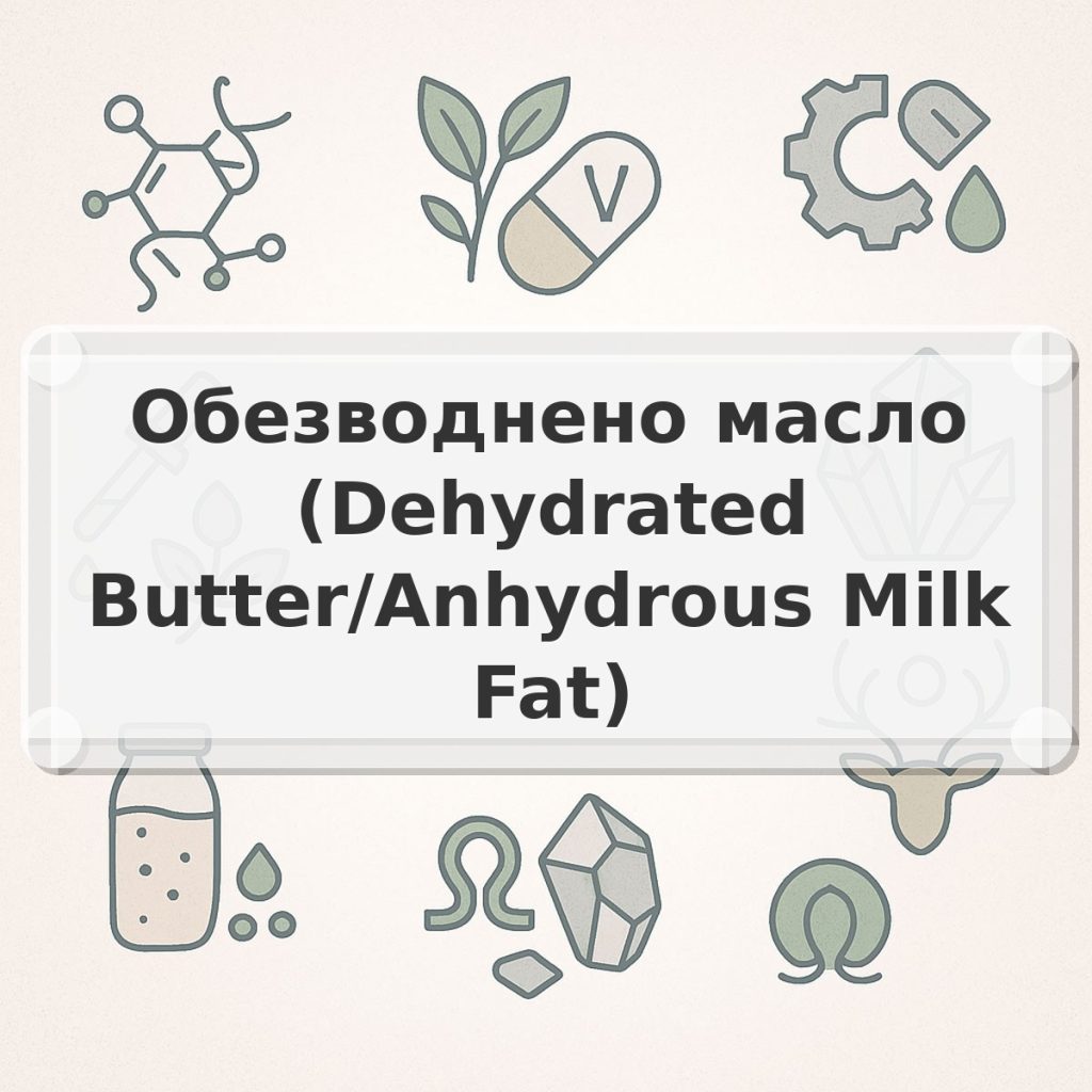 Обезводнено масло (Dehydrated Butter/Anhydrous Milk Fat) – Zdravital.bg