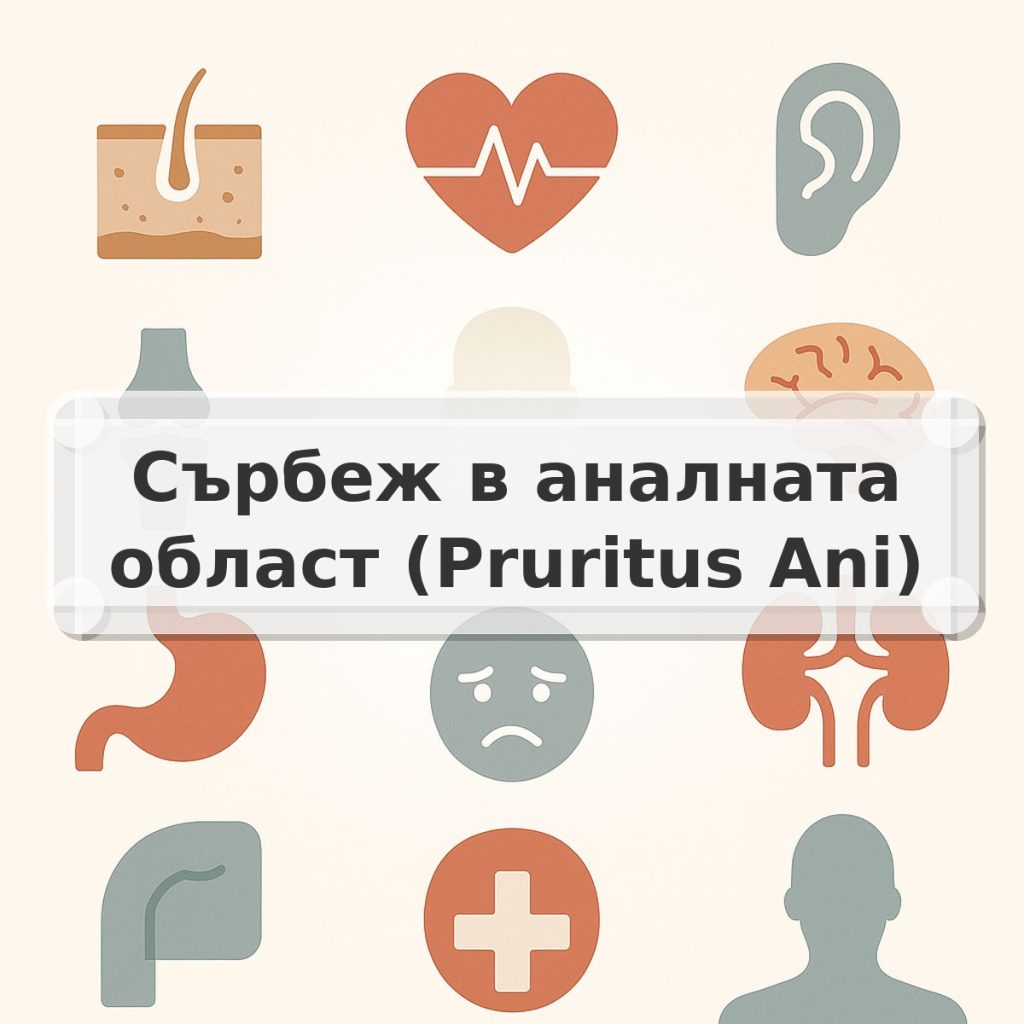 Сърбеж в аналната област (Pruritus Ani) – Zdravital.bg