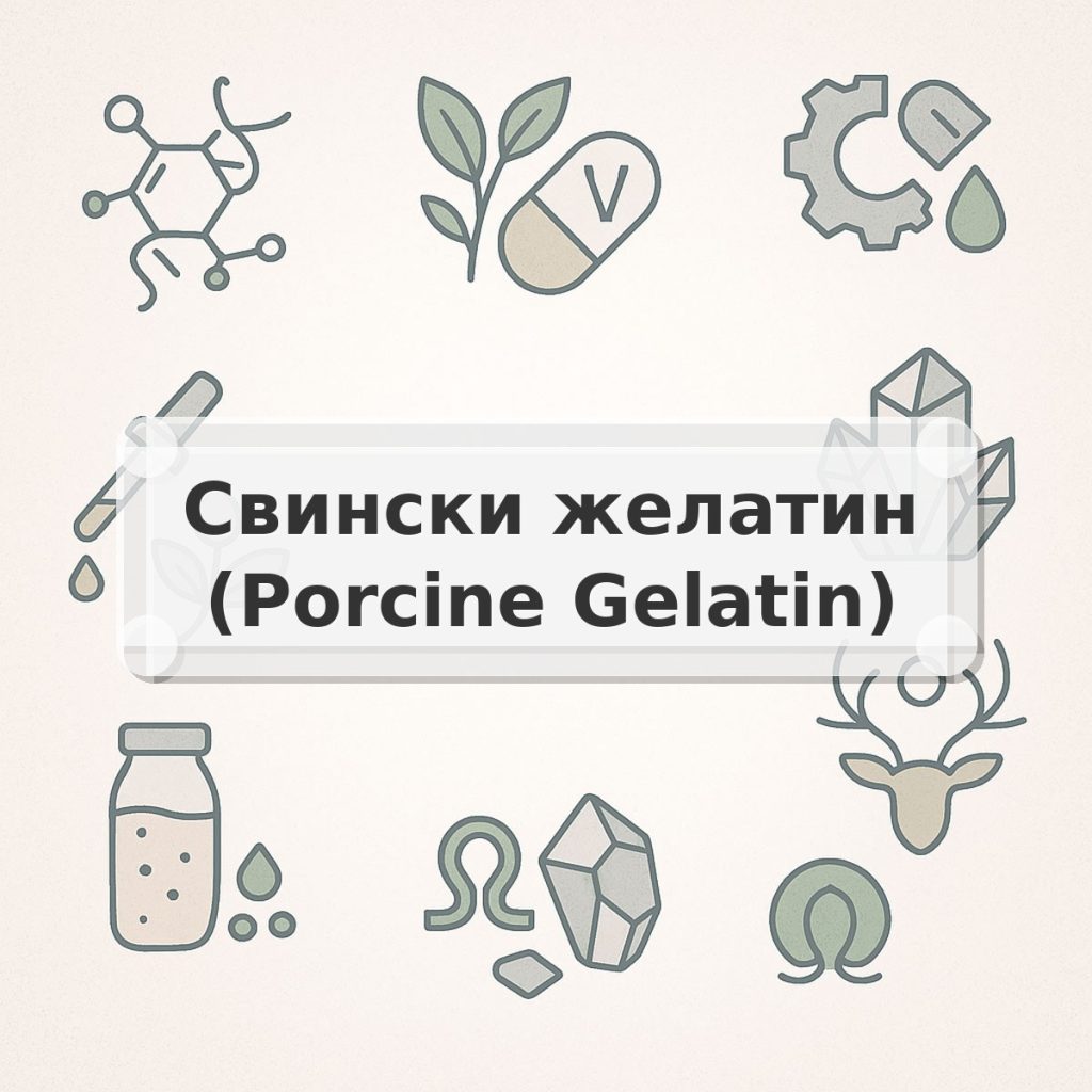 Свински желатин (Porcine Gelatin) – Zdravital.bg