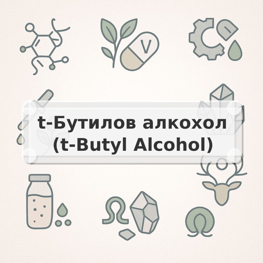 t-Бутилов алкохол (t-Butyl Alcohol) – Zdravital.bg