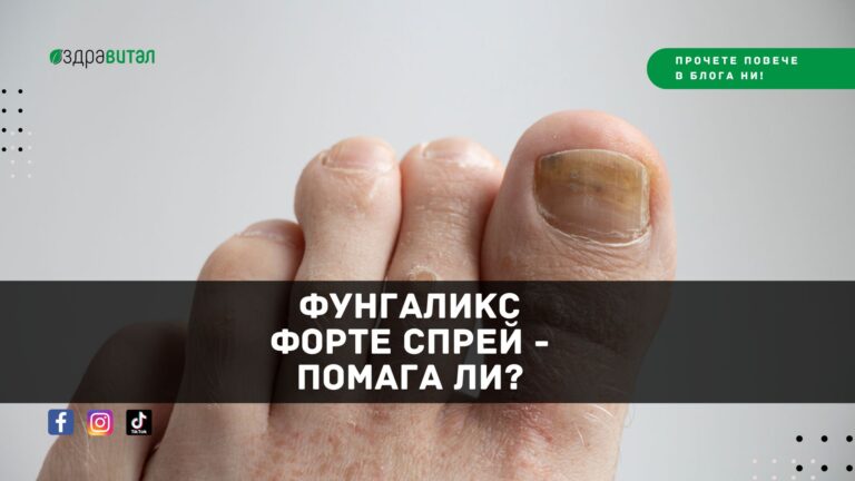 Фунгаликс Форте Спрей: Ефективно решение при гъбични инфекции - Здравитал